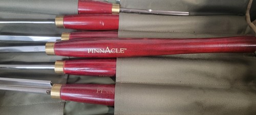 Pinnacle High Speed Wood Turning Tools Set of 7 LG 22" | eBay