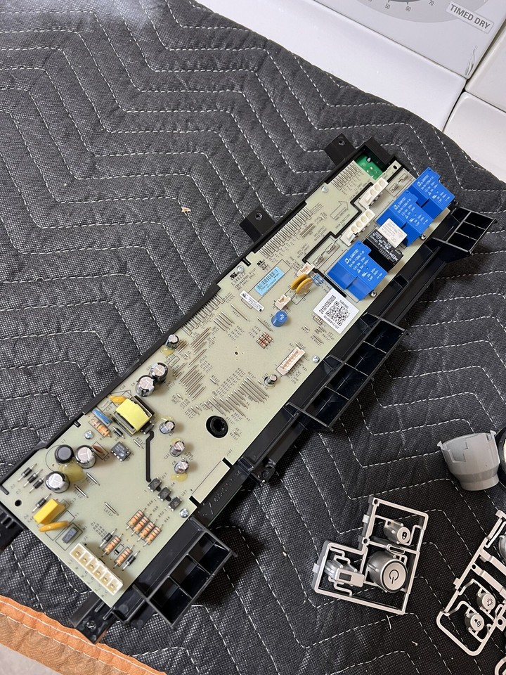 GE Dryer Interface Control Board | WE04X23220 | WE04X20682 And Buttons ...