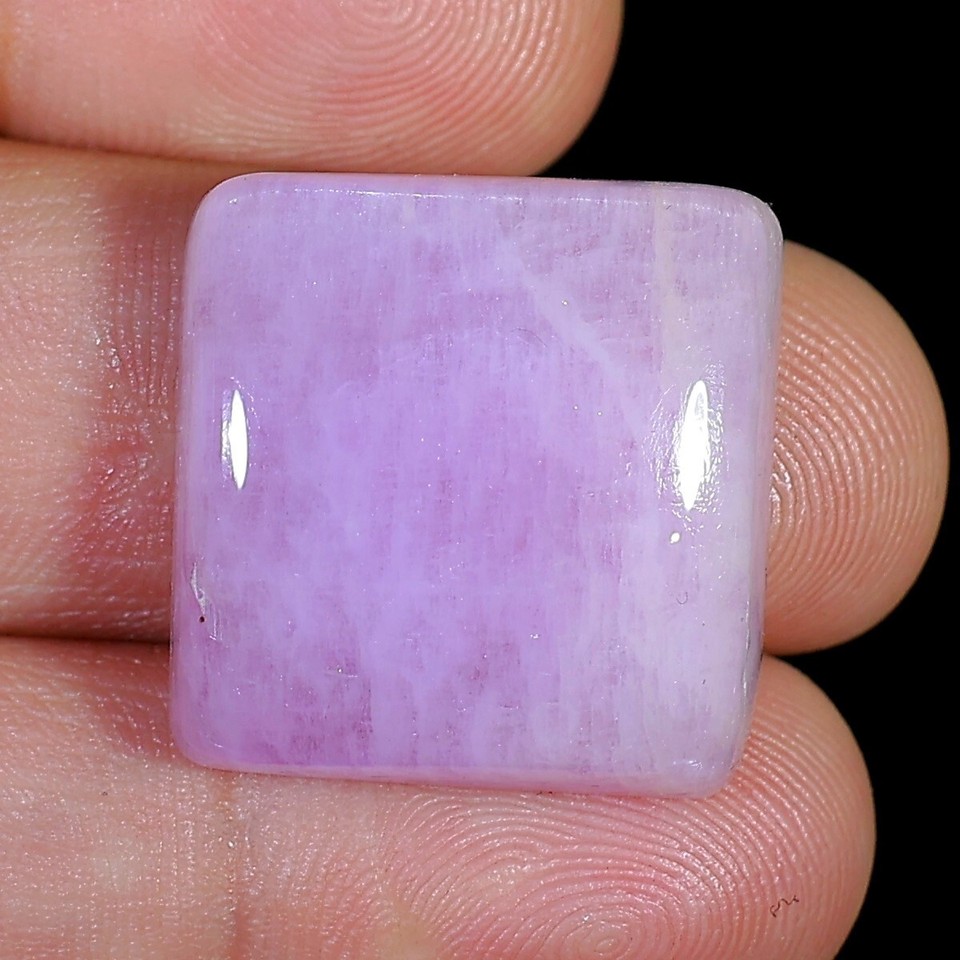 TREASUREGEMS14" NATURAL SILKY FIRE PINK KUNZITE FANCY CABOCHON GEMSTONE ...