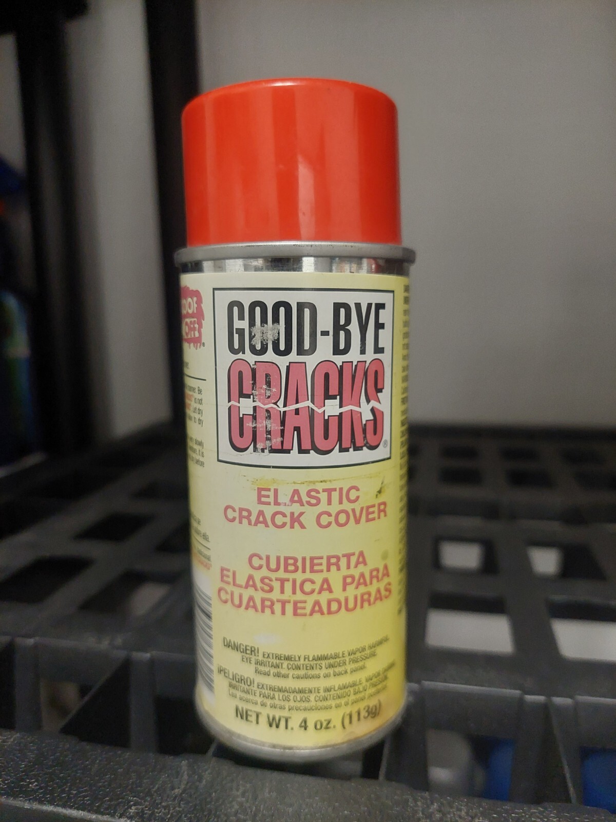 Good Bye Cracks Elastic Spray On Crack Cover 4oz from Goof Off ...