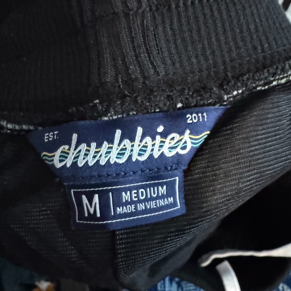 Chubbies Shorts Mens Medium Purple Tie Dye Mesh Basketball Drawstring ...