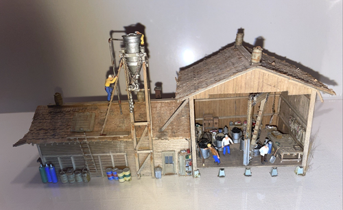 "Coal & Sand Tower" Fine Scale Miniatures, HO, BUILT - $235.00 | eBay