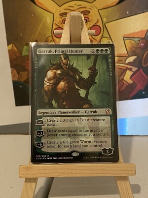 MTG - GARRUK, PRIMAL HUNTER - Commander 2019 (M) | eBay Australia