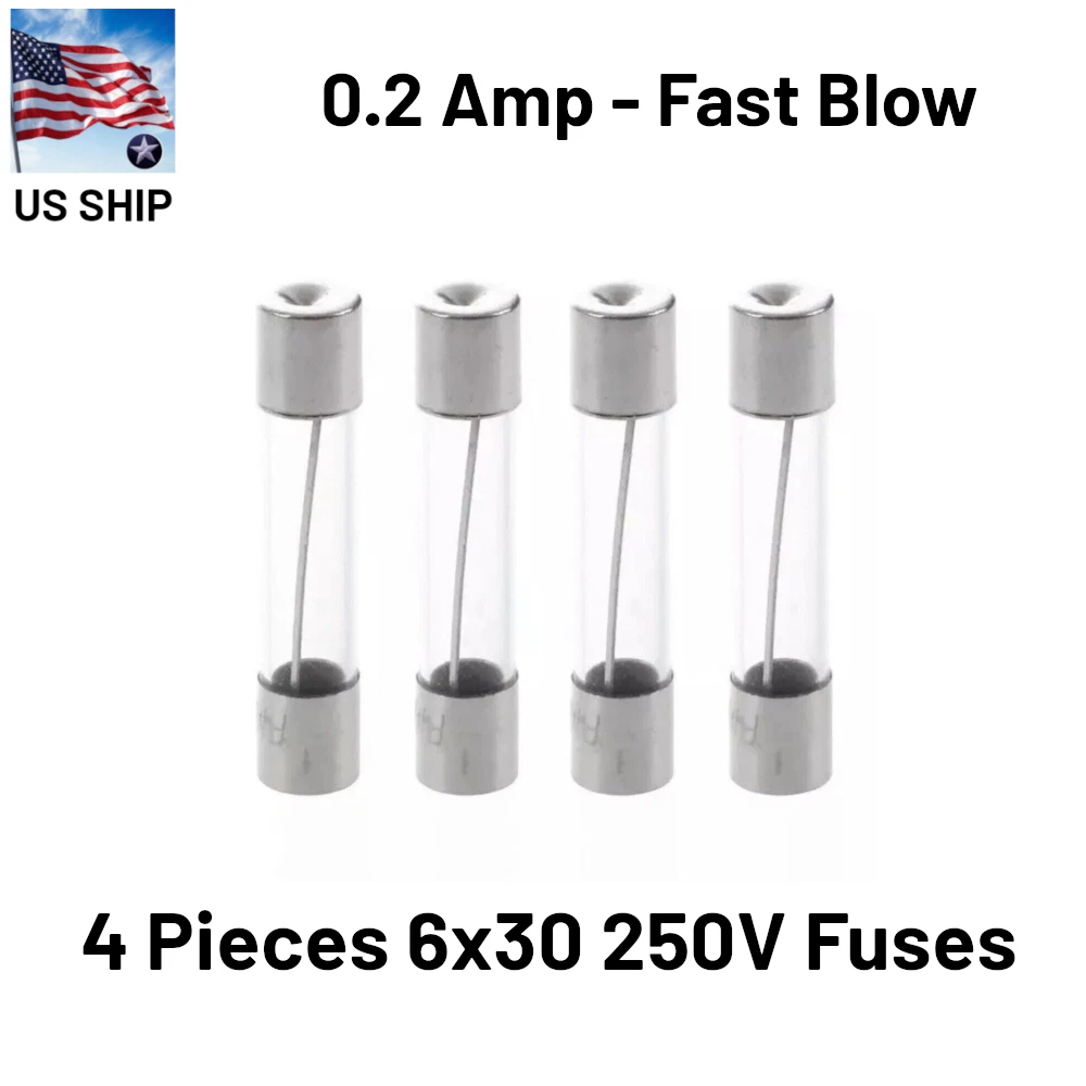 Glass Fuse T6 (3A-250V) Ampere Electronics, 58% OFF