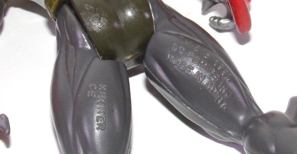 Ultra Armor DC Comics Kenner Legends of Batman 1994 Red Gold 6 inch ...