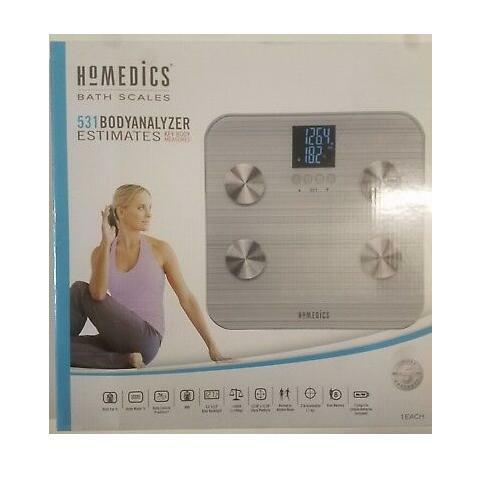 HoMedics 531 HealthStation Body Fat Bathroom Scale J4419 for sale ...
