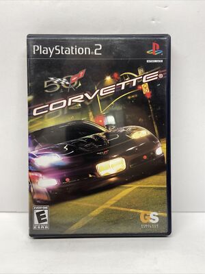Sony PlayStation 2 PS2 Corvette Racing Video Game Tested & Works ...