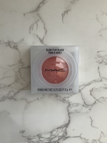MAC Glow Play Blush CHEER UP (Peachy Pink) Bouncy Cream Hybrid FULL ...