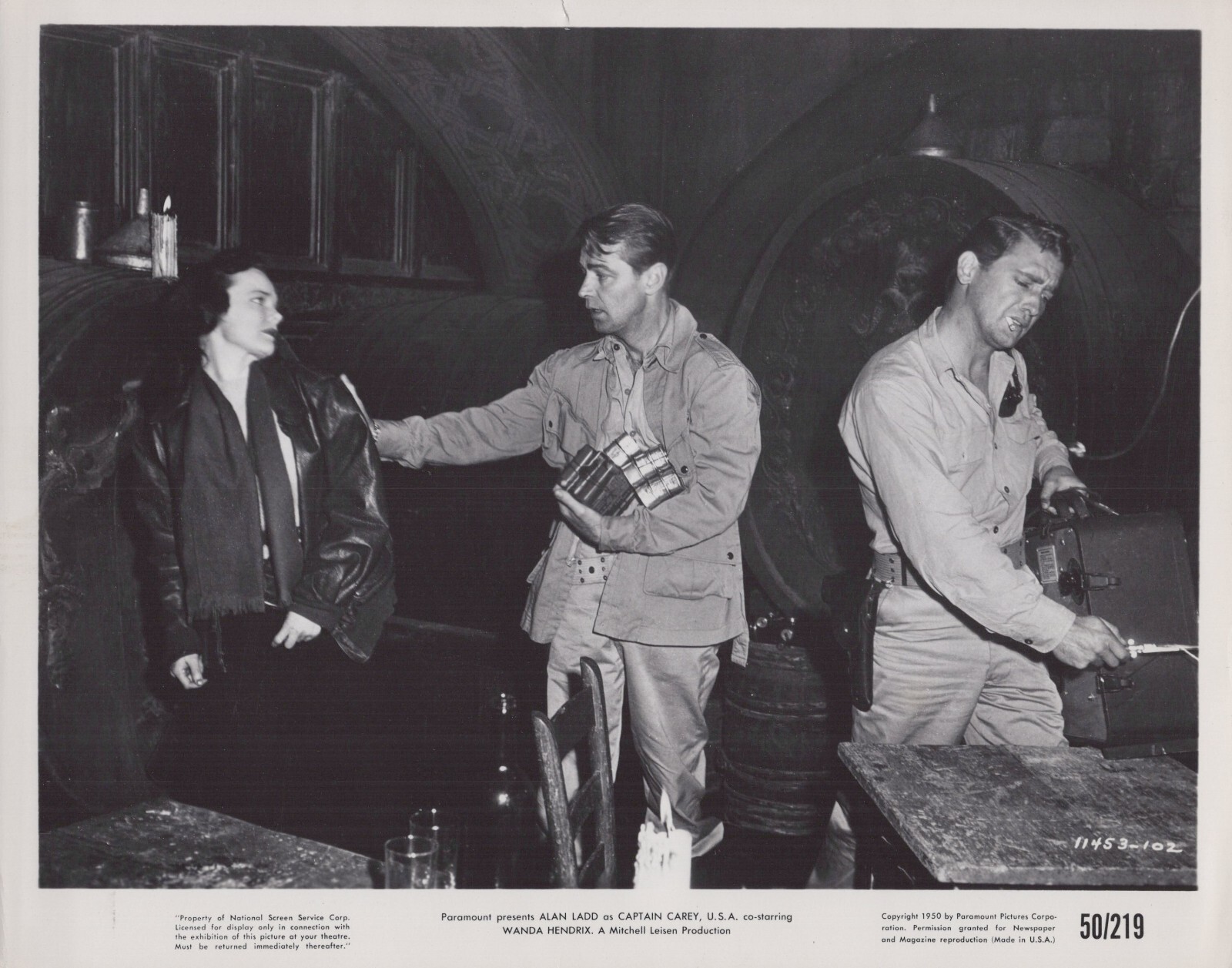 Alan Lann + Wanda Hendrix in Captain Carey (1950)🎬🌟Original Vintage ...