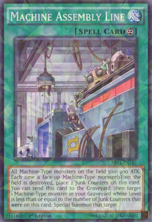 Yu-Gi-Oh! - Machine Assembly Line (Shatterfoil) (BP03-EN167) - Battle ...