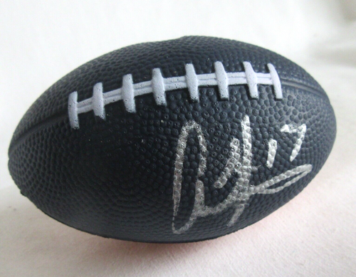 AUTHENTIC AUTOGRAPH CHICAGO BEARS ALSHON JEFFERY #17 MINI FOOTBALL FOAM ...