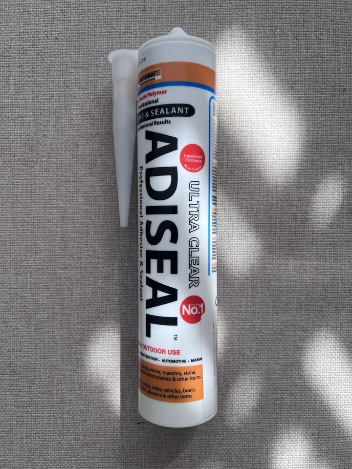 Adiseal - Ultra clear Adhesive and Sealant ADICLR (290ml) | eBay UK