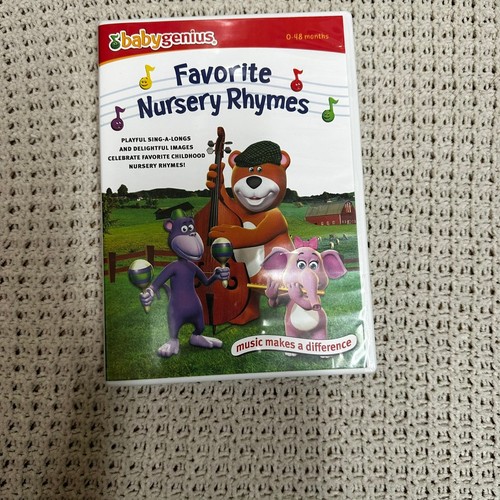 DVD Baby Genius Favorite Nursery Rhymes Playful Sing-a-longs English ...