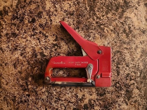 Swingline #800 Heavy Duty Stapler Staple Gun Manual Tacker Tool EUC | eBay