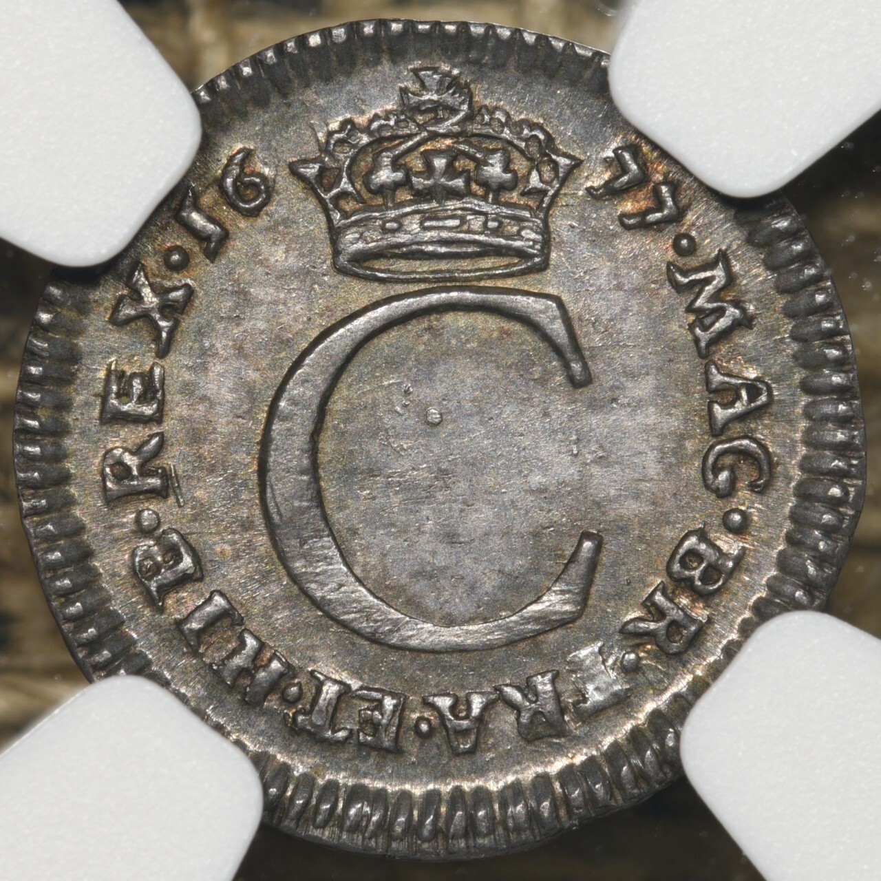 1677 England Penny NGC MS63 Bull-719 ESC-2282 Charles II - Maundy | eBay