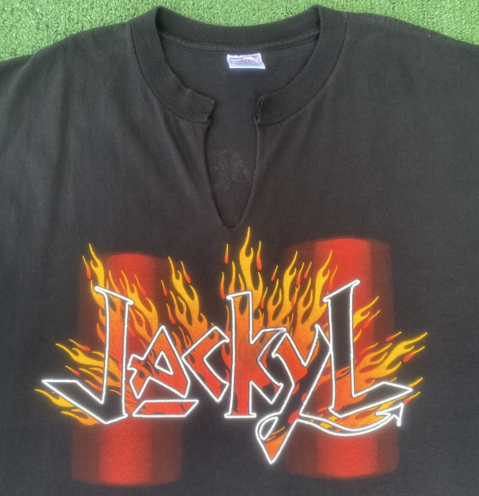 Vintage Jackyl Signed by Jesse Rock Me Roll Me Off Tour Band T-Shirt ...