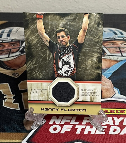 2011 Topps UFC Moment of Truth Fighter Gear Relic Kenny Florian ONYX #6 ...