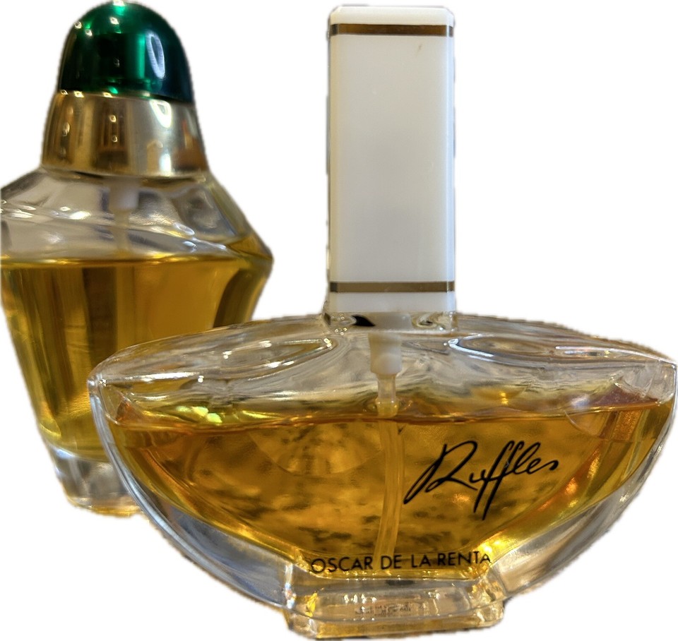 Oscar de la Renta Ruffles 30 ml And Volupte 50 ml - 80s 90s Perfume Lot ...