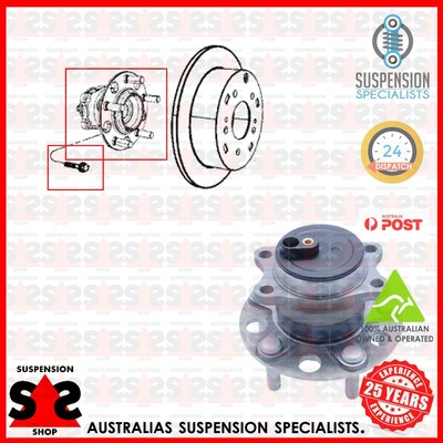 Rear Axle Wheel Hub Suit CHRYSLER Sebring 2.7 SEBRING Convertible (JS ...