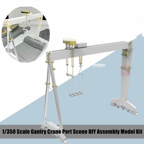 1/350 Scale Large Dry Dock/Crane Battleship Aircraft Carrier Shipyard ...