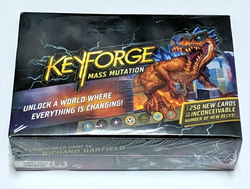 KeyForge Mass Mutation 12 Deck Display Box Fantasy Flight Games SAME ...