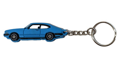 Ford Mk3 Capri Key Ring Blue | eBay UK