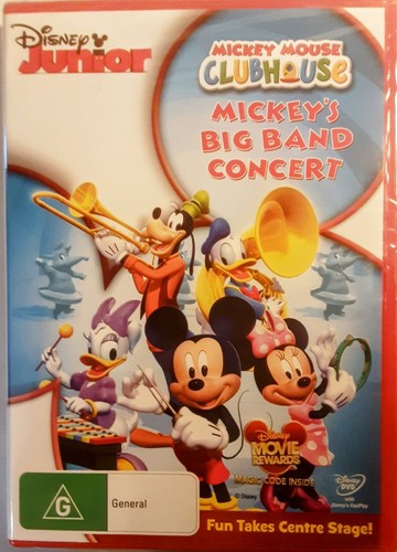 Mickey Mouse Clubhouse: Big Band Concert [Region 4] - DVD - Sealed ...