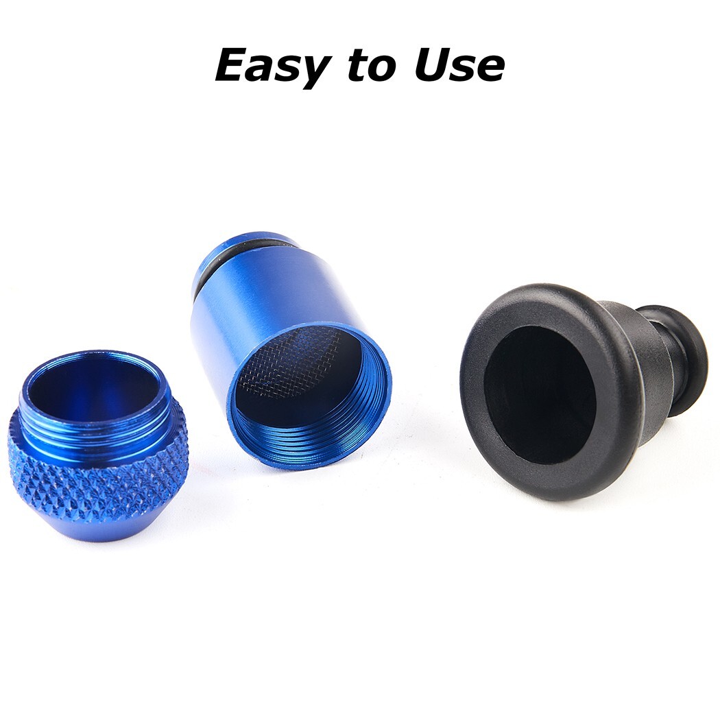 6 Pc Sneak a Toke Mini One Hitter Metal Tobacco Portable Smoking Pipe ...