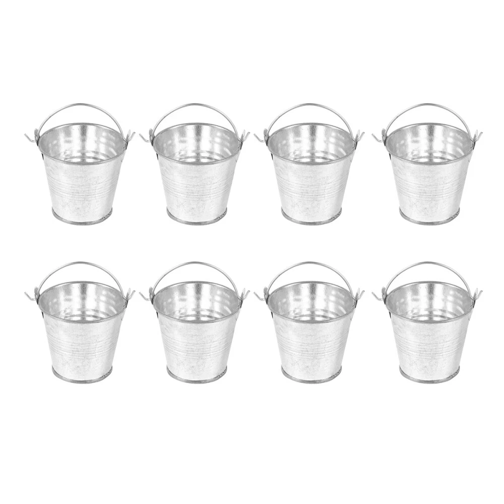Small Galvanized Pails