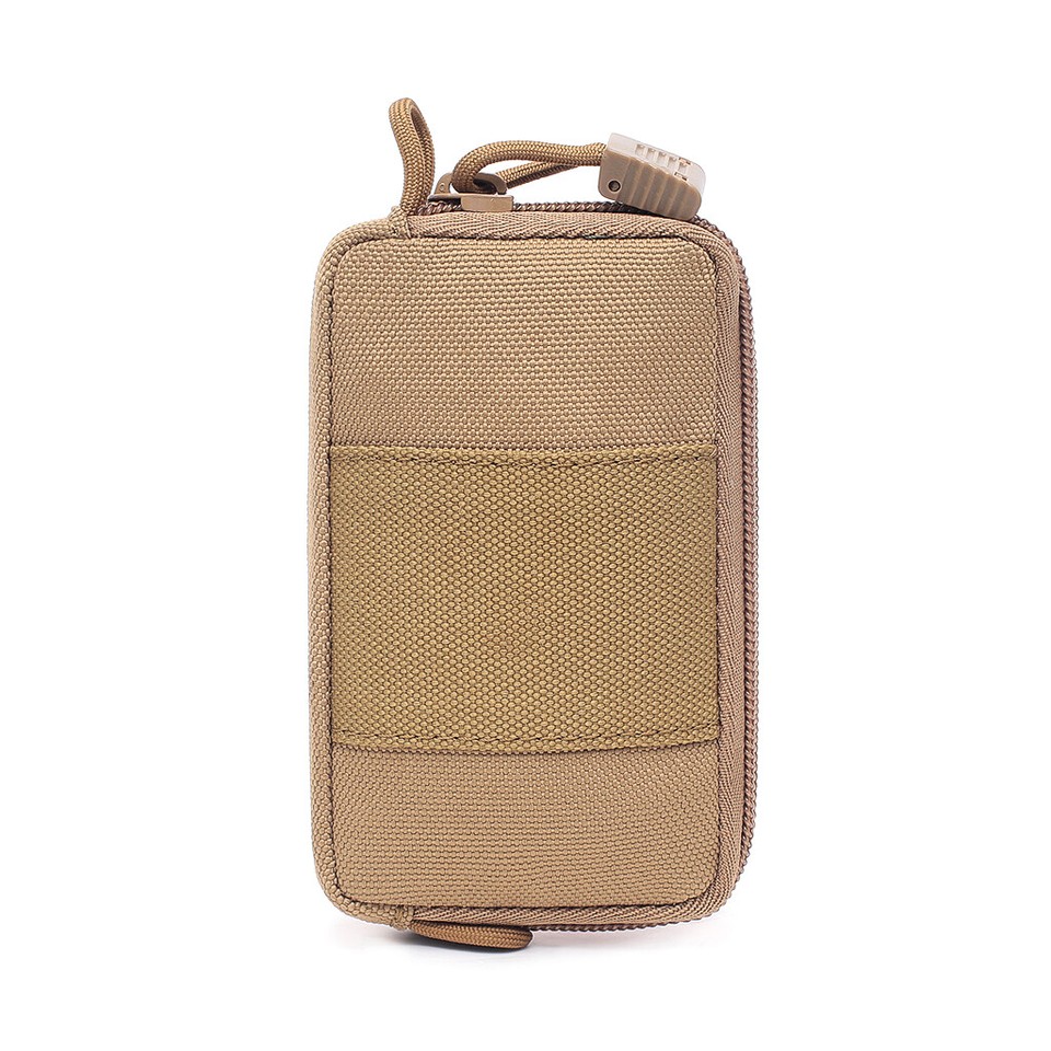 Tactical Molle Pouch Key EDC Wallet Coin ID Card Bag Hiking Money Waist ...