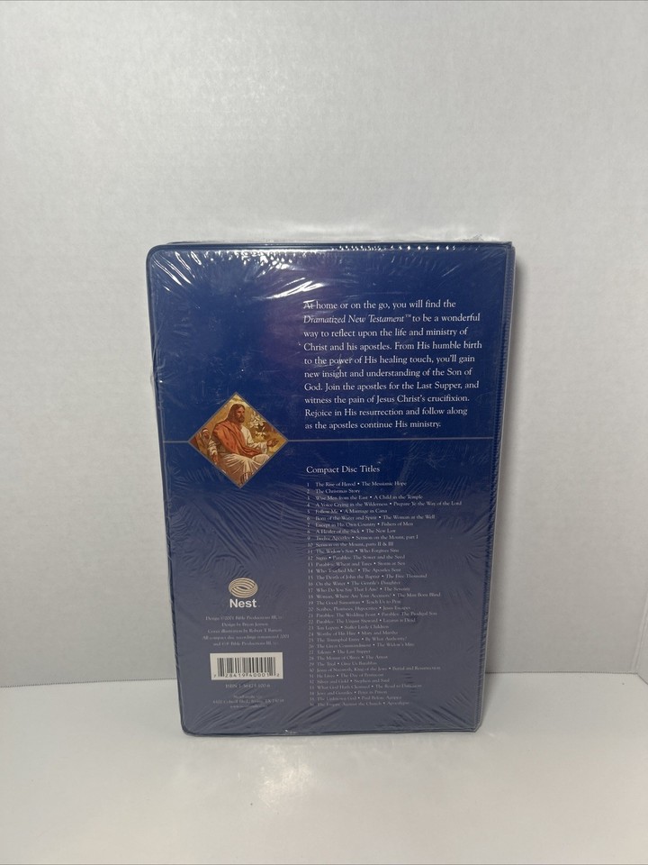 Dramatized New Testament Living Scriptures 36 CD Bible Set Jesus Christ ...