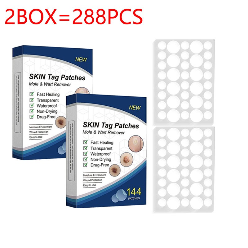 Skin Tag Remover Patches Effective Mole Wart Removal Sticker Quick Pad ...