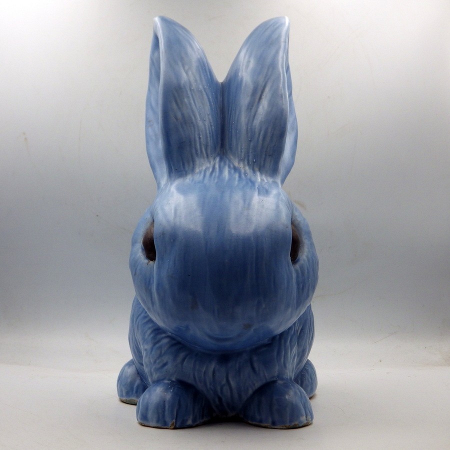 SYLVAC 1028 Large Blue Pottery Bunny SNUB NOSE RABBIT | eBay UK