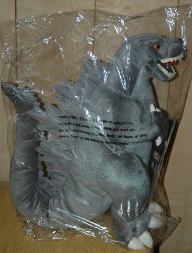 Rare Plush Toy Toy Vault Godzilla 15.3 Inches. Stuffed | eBay