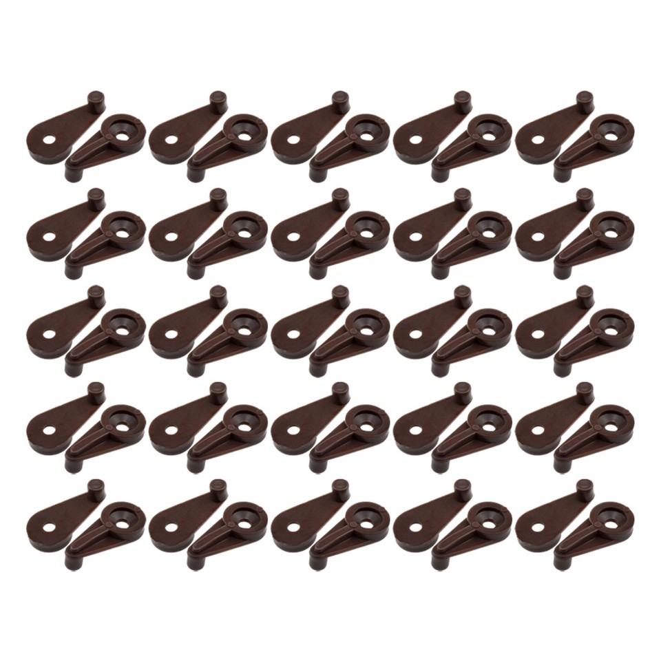 High-quality Retainer Clips Door Hardware For 4mm Clamps Plastic ...