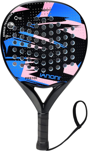 Padel Racket Carbon Fiber Surface with EVA Memory Flex Foam Core ...