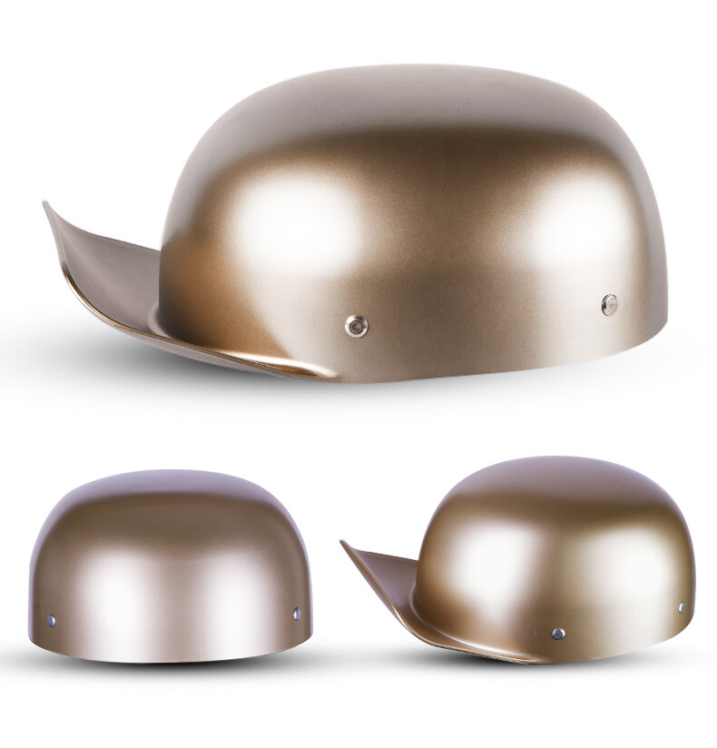 Baseball Cap Helmet Motorcycle Helmet Half Open Face Scooter Bobber ...