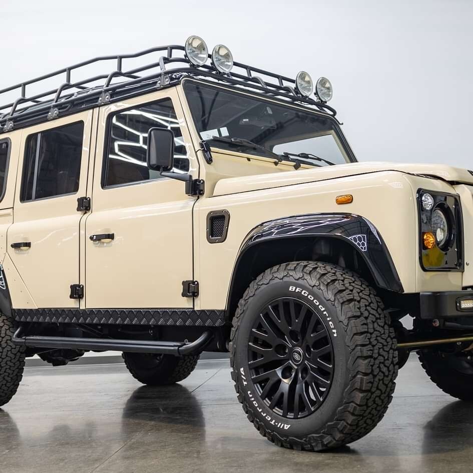 Land Rover DEFENDER PUMA Steel Bonnet HOOD BKA710140 1992 1995 1997 ...