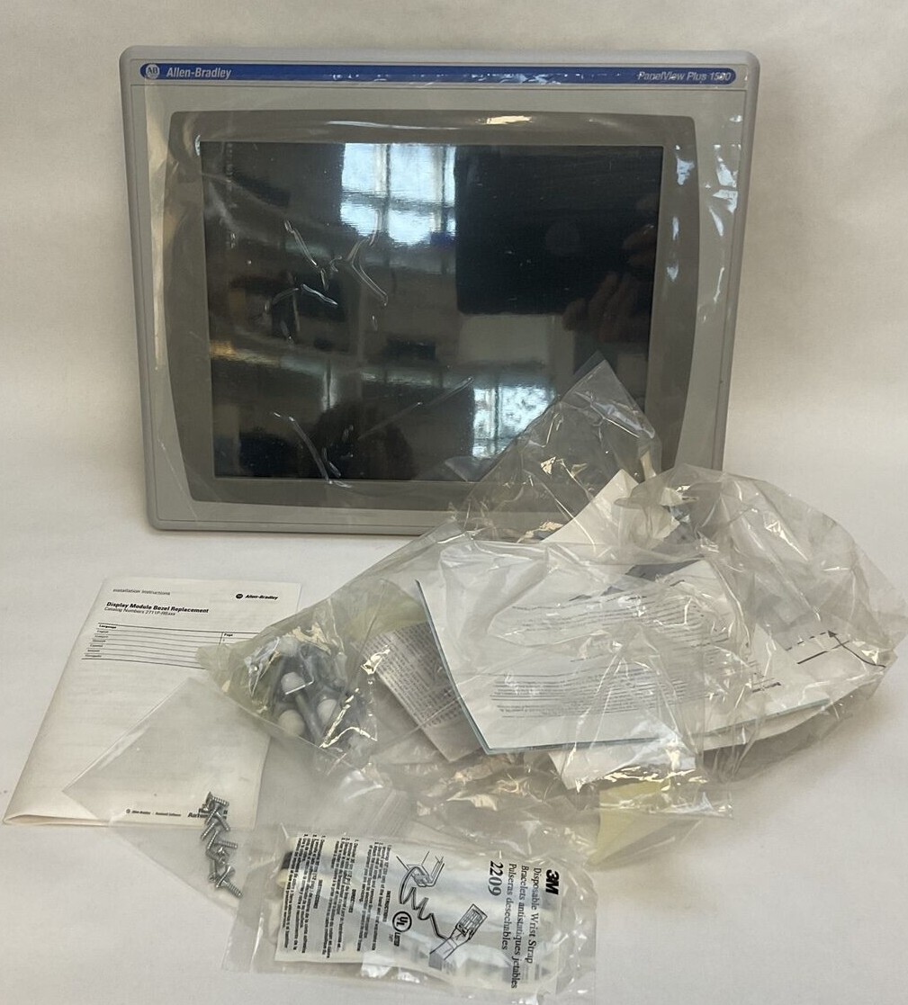 ALLEN BRADLEY 2711P-T15C15D1 PANELVIEW PLUS 1500 SER A REV C 24VDC ...