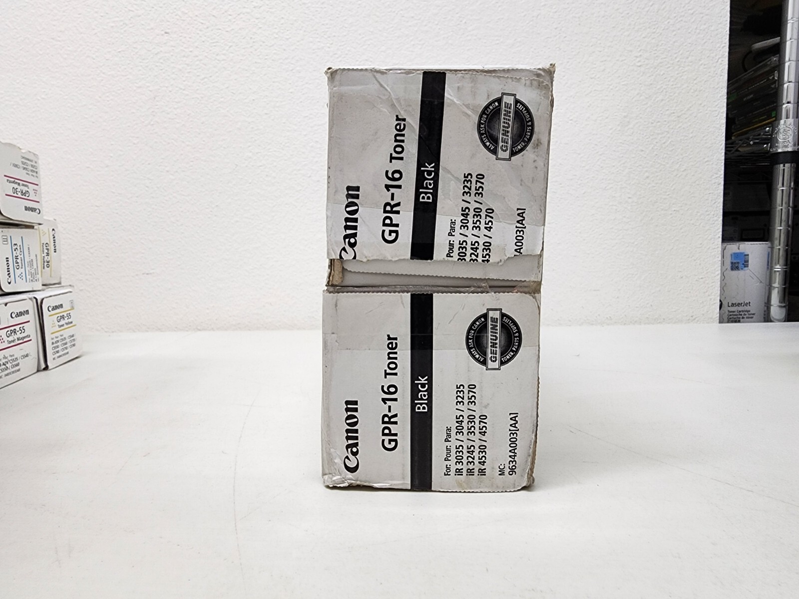 2ea Canon GPR-16 Black Toner Cartridges | NEW | SEALED | GENUINE | 2 ...