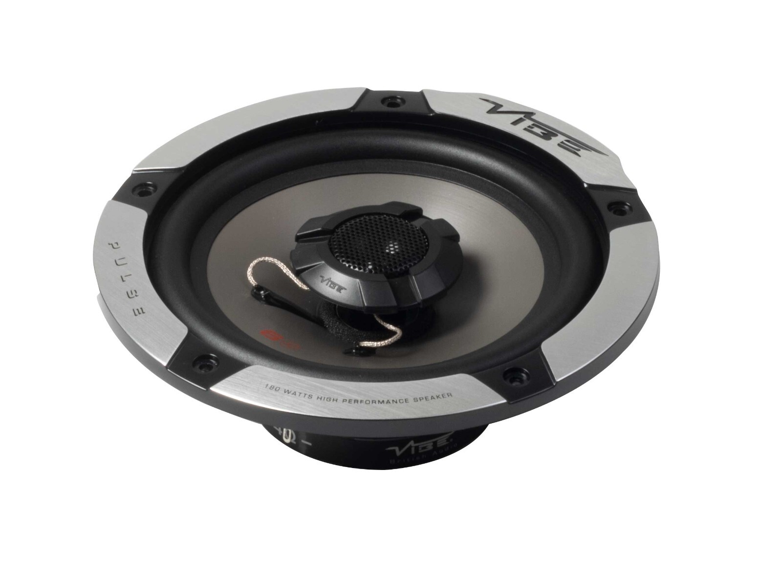 Vibe Audio Series 6.5" 360w Car Door Shelf Coaxial Speakers Set Pulse 6 ...
