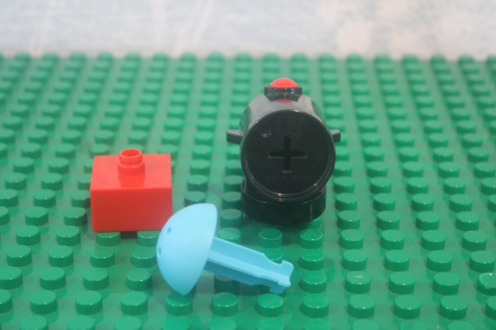 Lego Duplo Black Cannon Ship Light Blue Cannon Ball Red Base Weapon | eBay