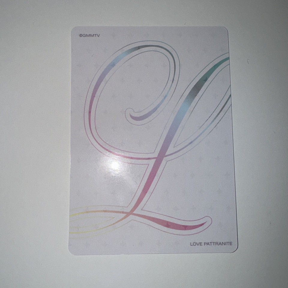 GMM GMMTV COLLECTIBLE RANDOM CARD | RAINBOW ON SUIT Love Pattranite | eBay