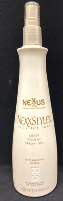 nexxus nexxstyler sheer volume spray gel 13.5oz scuffed exterior | eBay