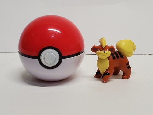 Growlithe Figure Toy Pokeball 2019 Nintendo Pokemon WCT 2" Pre-owned | eBay
