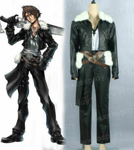 New Final Fantasy VIII 8 Squall Cosplay Costume | eBay