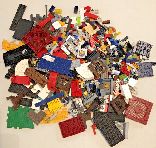 Huge Lot Of Mega Bloks Construx Building Bricks Battle Pirate Castle ...