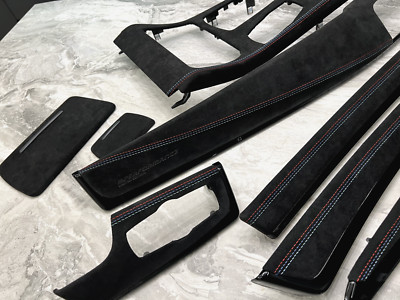 BMW F10 F11 ALCANTARA Interior Trim Kit set M STITCHES RHD | eBay UK