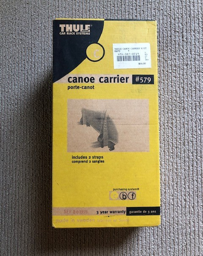Thule Canoe Carrier Padded Load Stops Complete System #579 | eBay
