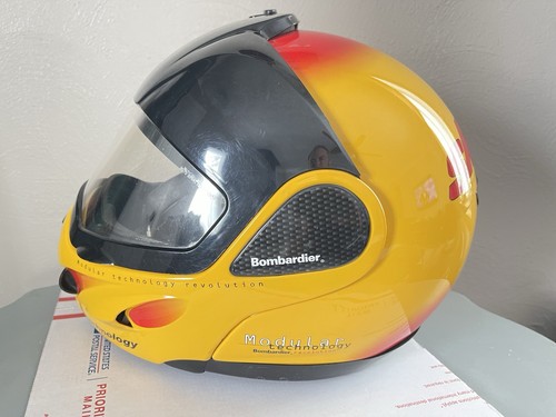 Medium Bombardier Ski-Doo Modular Snowmobile Helmet | eBay